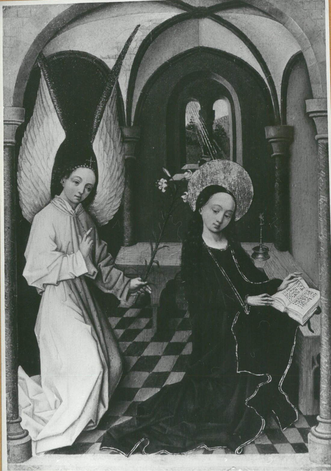 Triptych with an Annunciation, a Nativity and a Adoration of the Magi | KIK-IRPA
