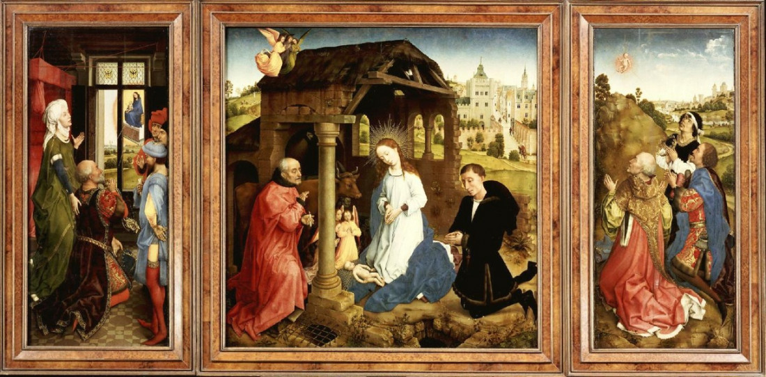Triptych of the Nativity (Bladelin Altarpiece) | KIK-IRPA