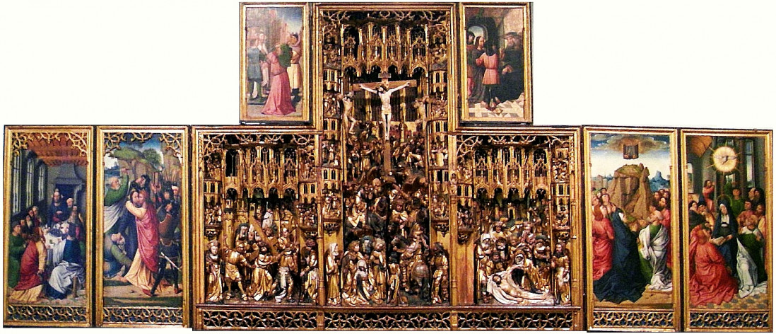 Shutters of the carved Altarpiece of the Passion of Christ | KIK-IRPA